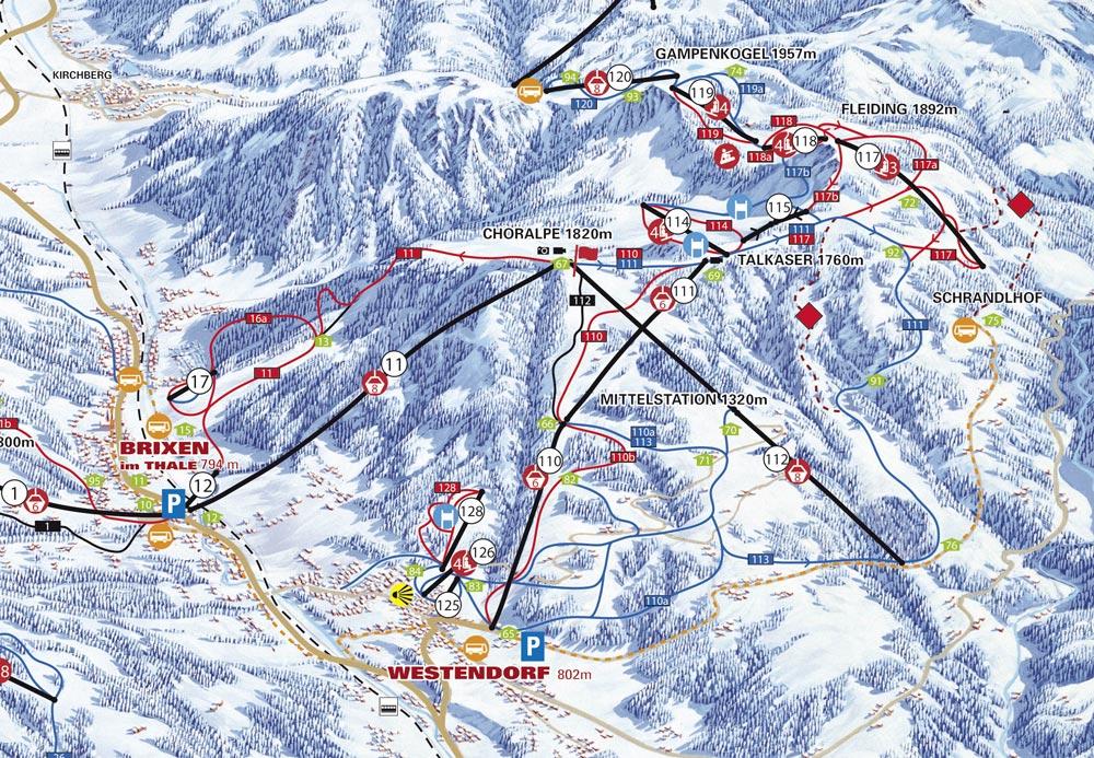 Download Skiwelt Piste Map Pdf - ES