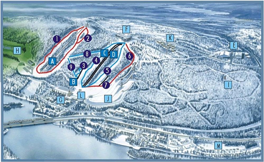 Ounasvaara Resort Guide - World Snowboard Guide