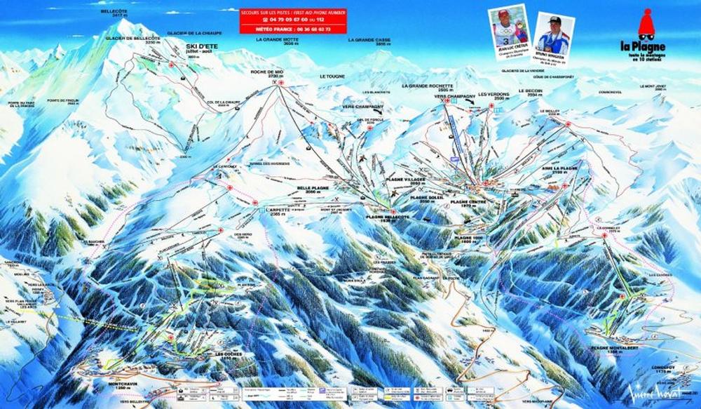 Montchavin Resort Guide - World Snowboard Guide