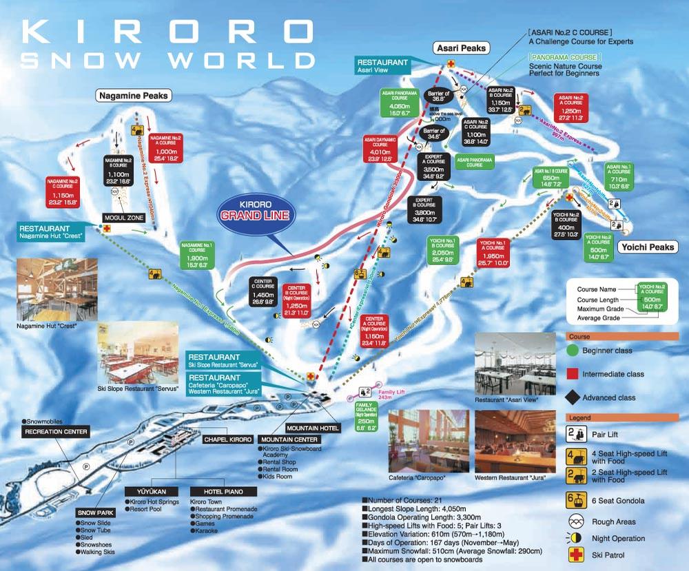 Kiroro Snow World Resort Guide - World Snowboard Guide