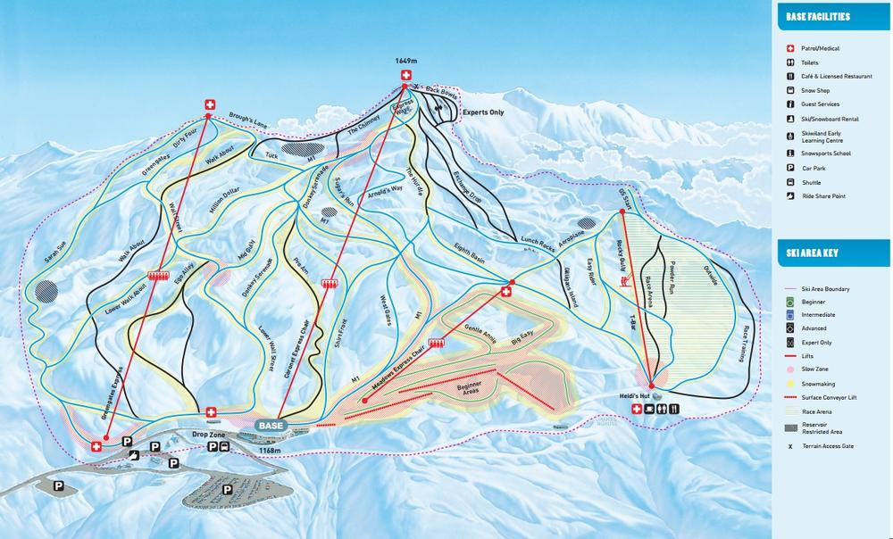 Coronet Peak Resort Guide - World Snowboard Guide