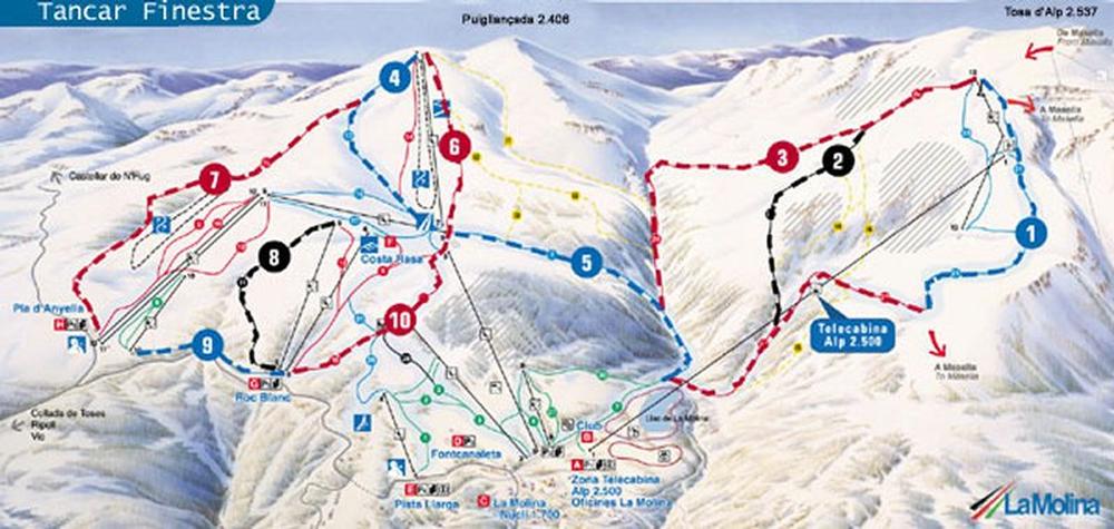 La Molina Resort Guide - World Snowboard Guide