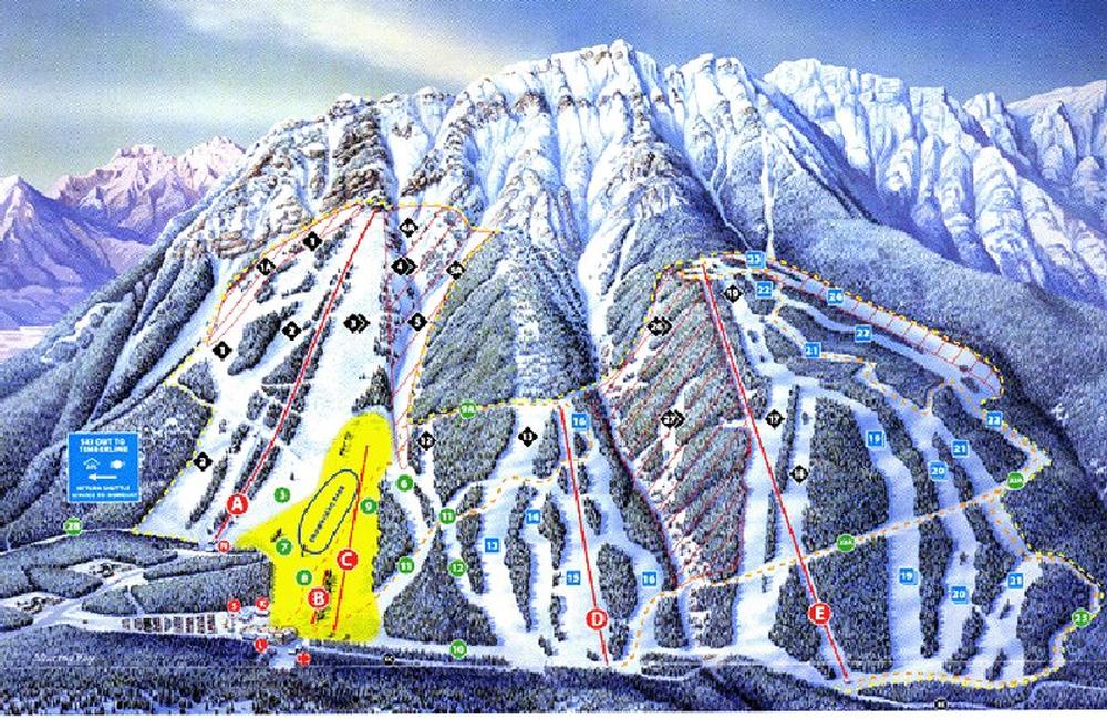 Mt Norquay Resort Guide - World Snowboard Guide