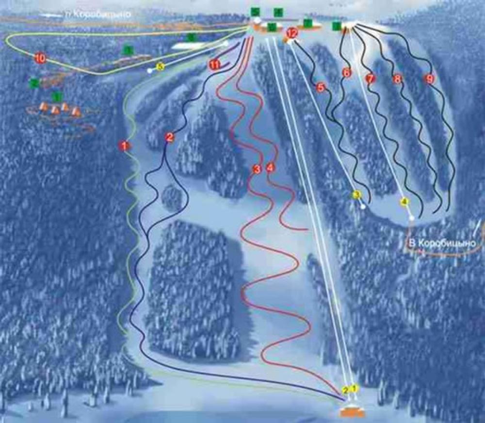 Krasnoe Ozero Resort Guide - World Snowboard Guide