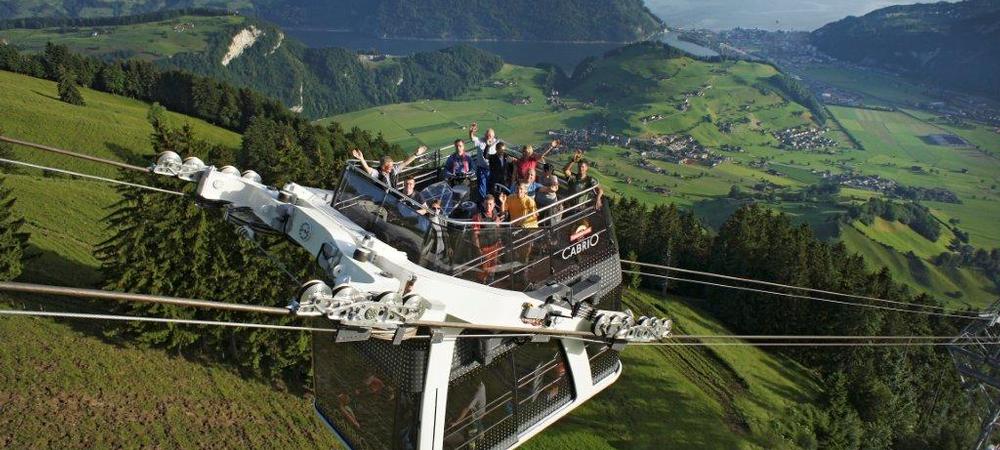 Fancy riding an open top cable car, you can now! - World Snowboard Guide