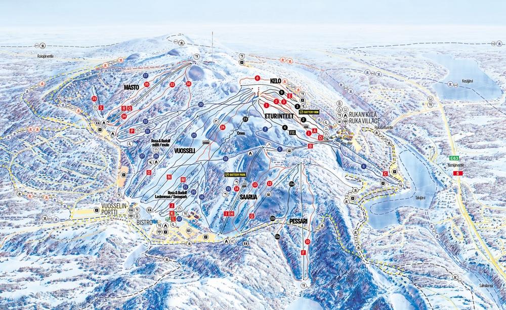 Ruka Resort Guide - World Snowboard Guide