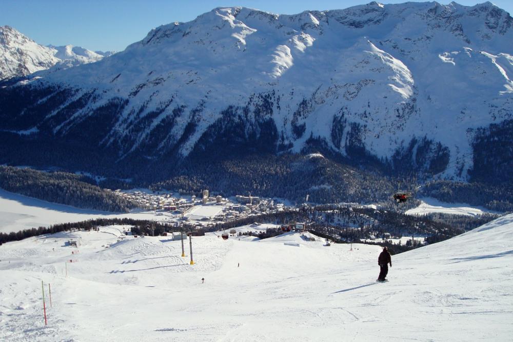 St Moritz Resort Guide - World Snowboard Guide