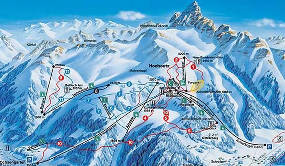 Oetz Resort Guide - World Snowboard Guide