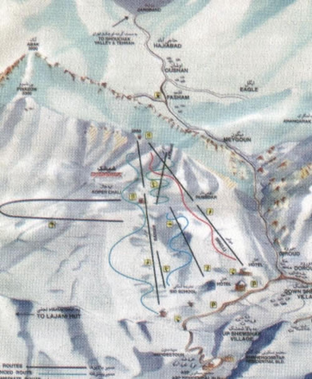 Shemshak Resort Guide - World Snowboard Guide