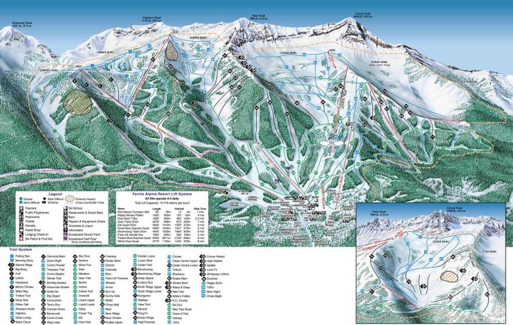 Fernie Alpine Resort Resort Guide - World Snowboard Guide
