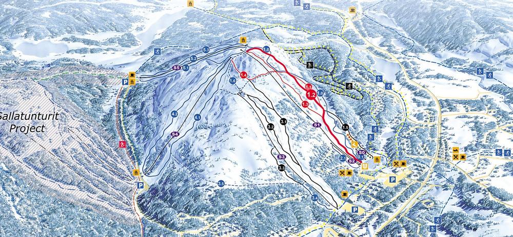 Salla Resort Guide - World Snowboard Guide