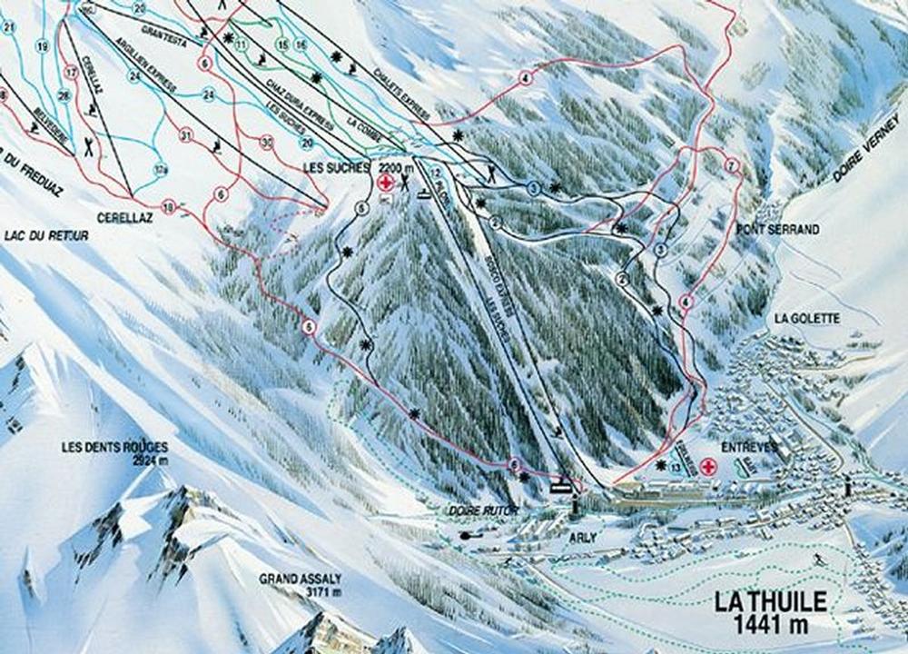 La Thuile Resort Guide - World Snowboard Guide